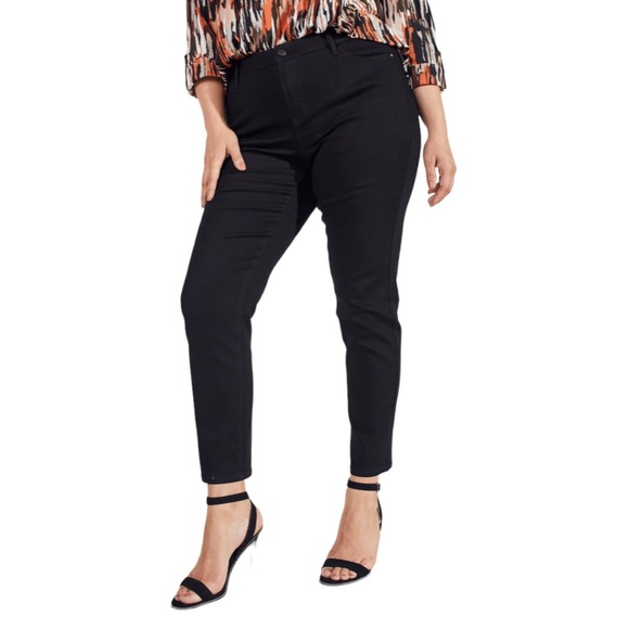 Peck & Peck | Jeans | Peck Peck Black Weekend High Rise Curve Hugging ...